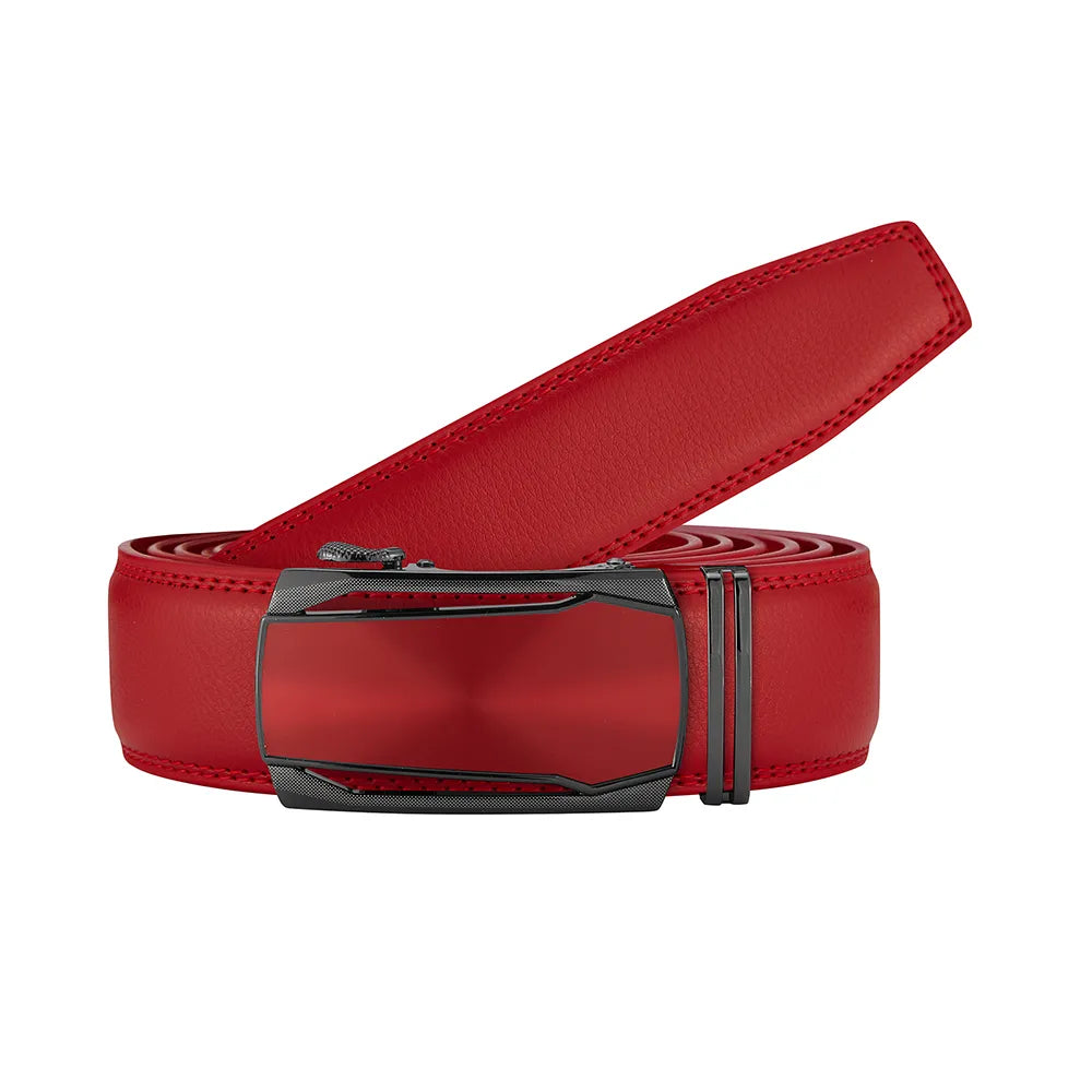 Red Carbon Fiber Contoured Belt Buckle — DOLCE VESTA